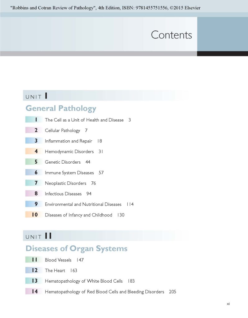 Robbins and Cotran Review of Pathology, 4th Edition (Robbins Pathology ...